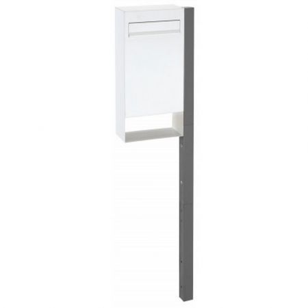 Sandleford Free Standing Letter Box Post Mount w/ Post & Key Lockable ...