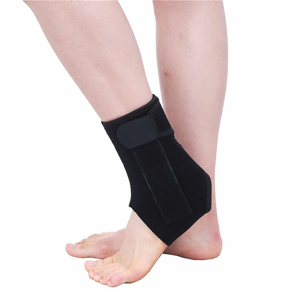 1Pack Adjustable Compression Ankle Brace for Sprained Ankle, Strong ...