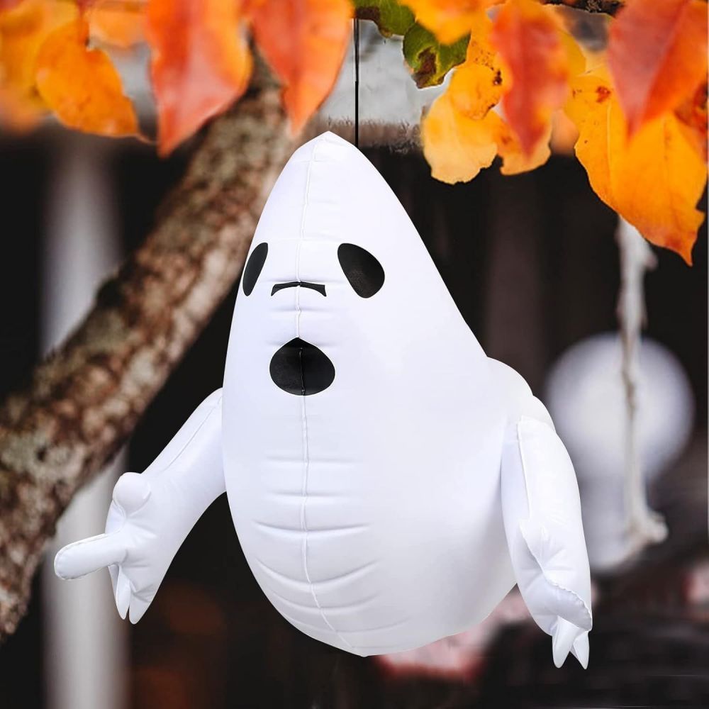 Halloween Inflatable Ghost Decorations, Blow up Halloween Goosh ...