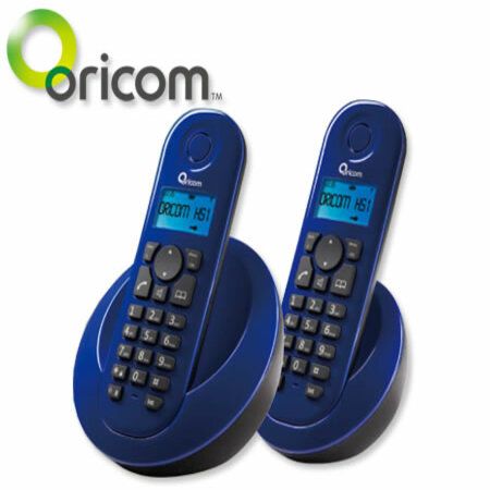 Oricom M900-2 DECT Digital Cordless Phone with Answering System, Hands ...