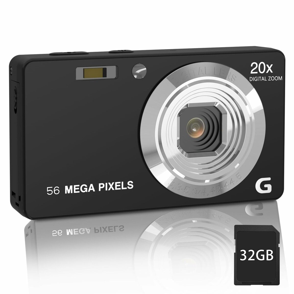 Digital Camera,4K Ultra HD Cameras,Digital Point and Shoot Camera with ...