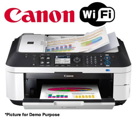 Canon Pixma Wireless All-In-One Colour Inkjet Printer Copier Scanner ...