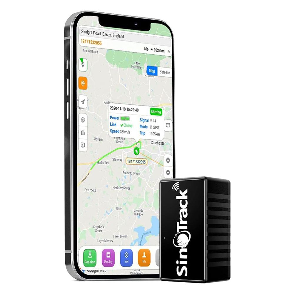 GPS Tracker Car Mini GPS Tracker Locator Real-Time Location Hidden ...