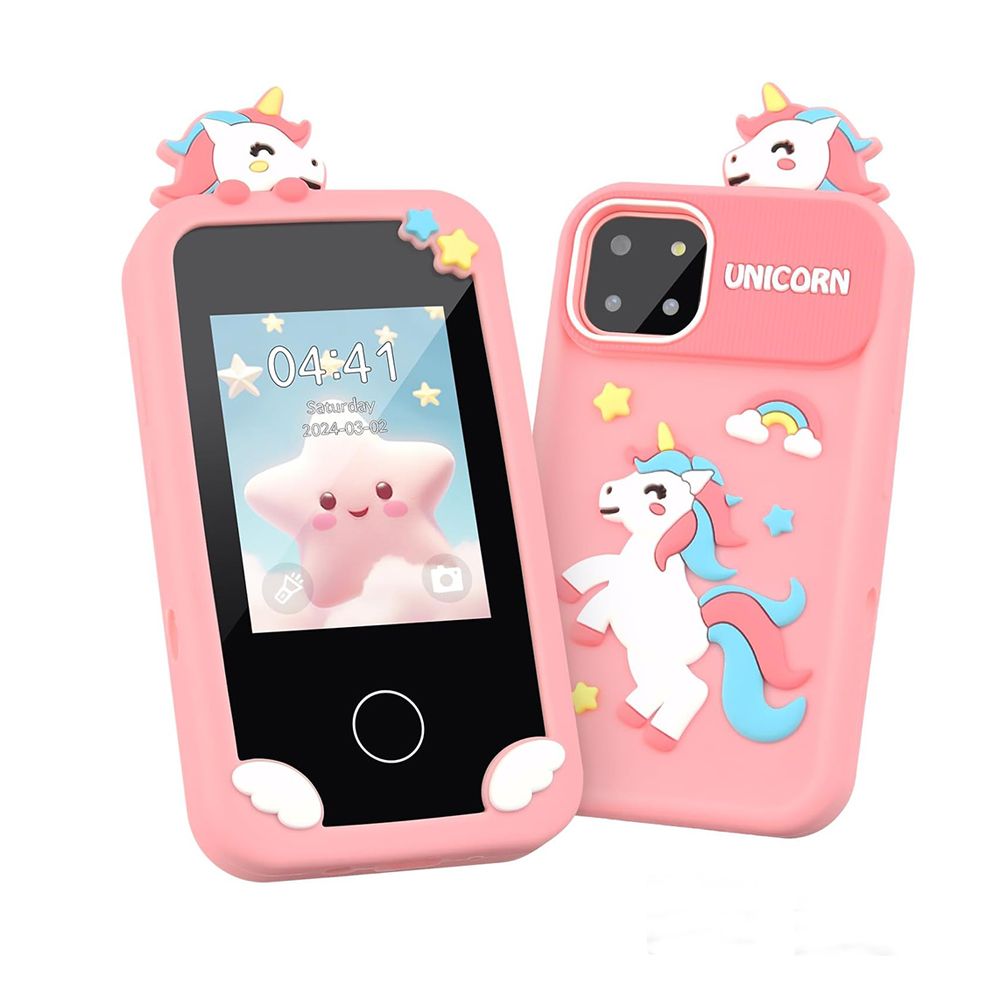 Kids Smart Phone, Unicorn Gift Toys for Girls Ages 3-9, Mini Smart ...