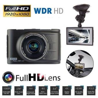 Car Dash Camera Cam 1080P FHD 3"LCD Video DVR Recorder Camera Night ...