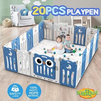 Baby Playpen Fence Room Safety Gate Child Enclosure Kids Activity ...