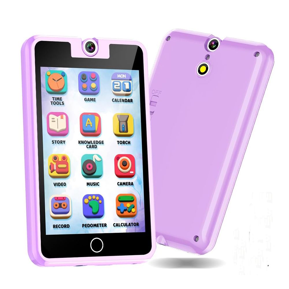 Kids Toy Smart Phone for Boys Girls Age 3 to 8, Touchscreen Pretend ...