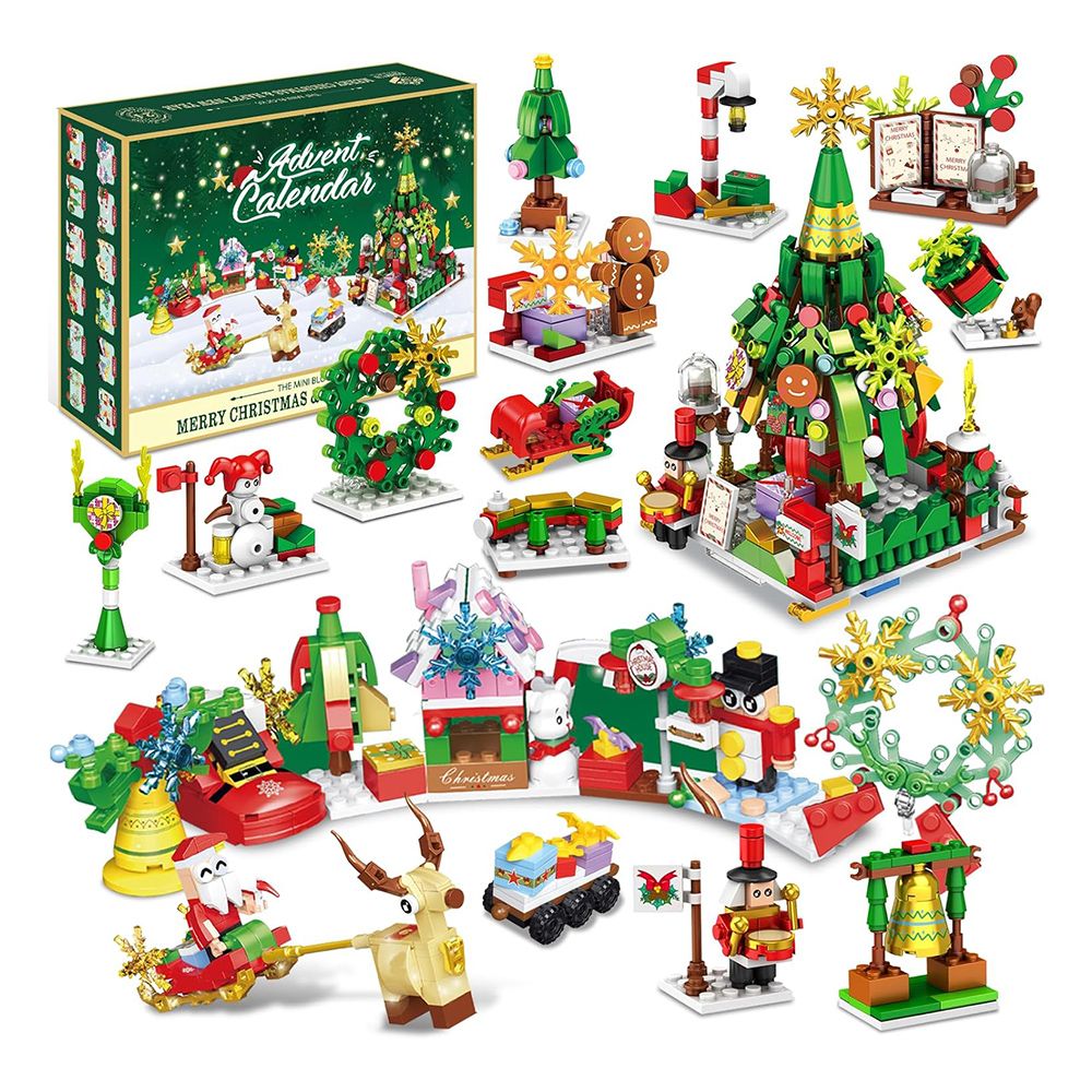 Advent Calendar 2024, 24 Boxes of Christmas Countdown Advent Calendars ...