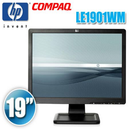 HP Hewlett Packard Compaq LE1901wm 19-inch Widescreen LCD Monitor - NP446AA