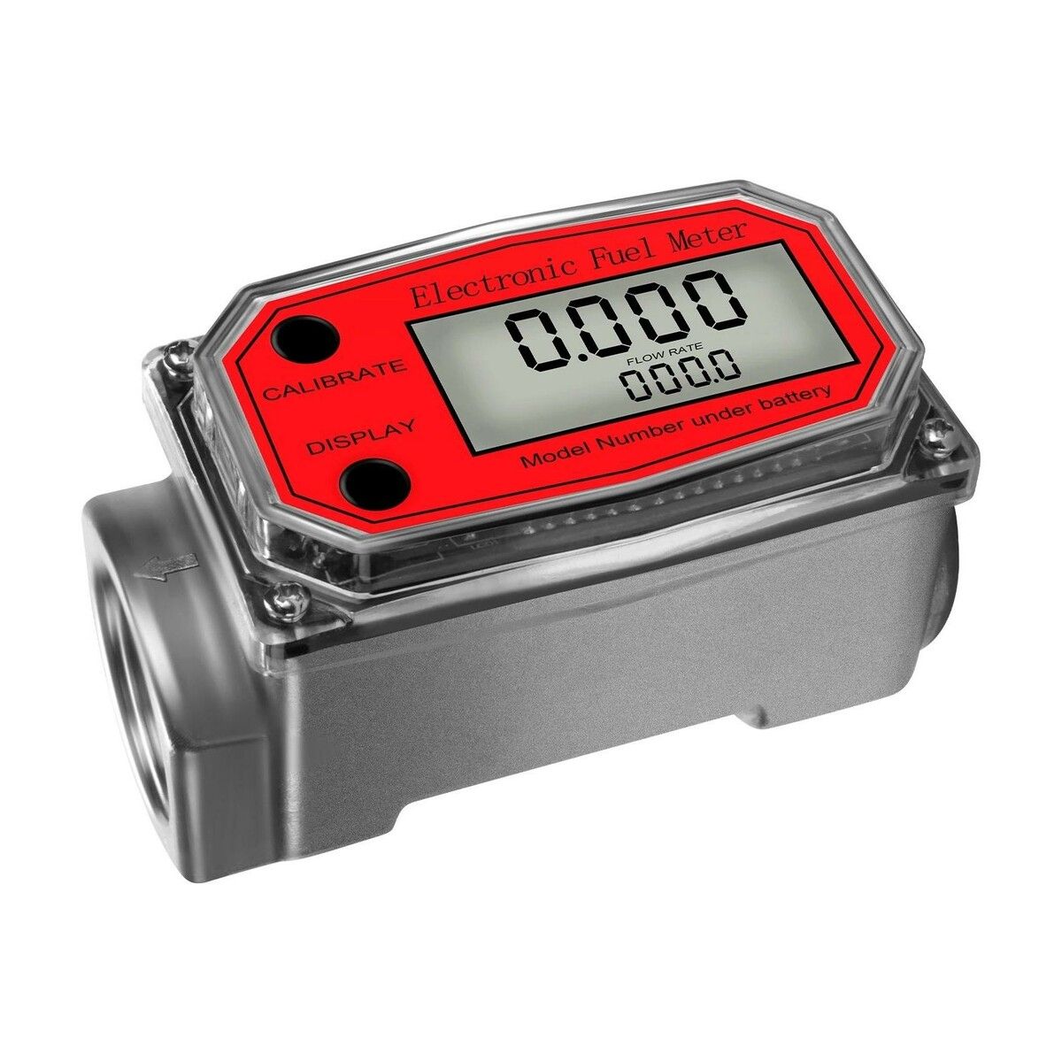Precision Fuel Measurement Digital Turbine Flow Meter with LCD Display and NPT Counter ...