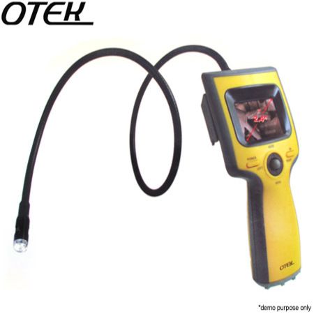 White LED Digital Probe Scope with 2.4" LCD Video Display Borescope ...