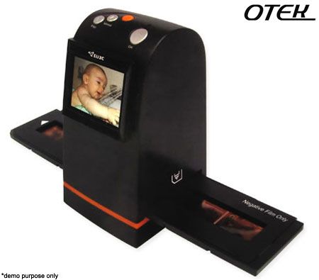 Otek USB Negative Slide 35mm Film Digital 9 Megapixel Scanner with 2.4 ...
