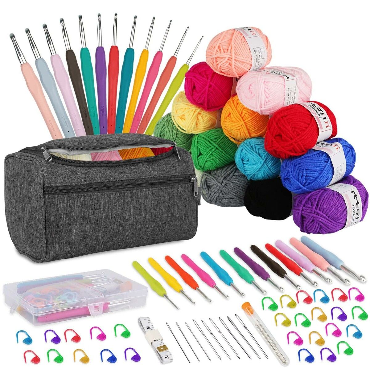 Complete Crochet Kit for All: Everything You Need to Get Started ...