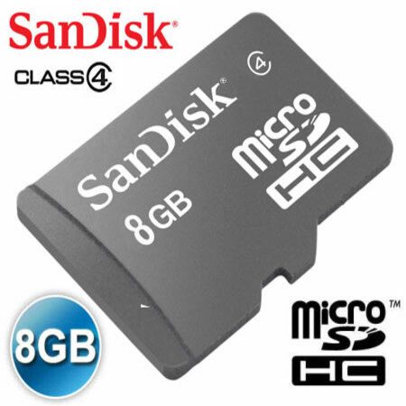 FREE SHIPPING! SanDisk 8GB MicroSDHC Card Micro SD SDHC 8 GB Card ...