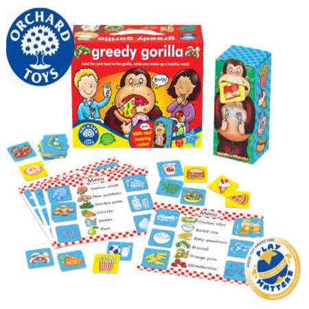 Orchard Toys Greedy Gorilla Fun Learning Award Winning Game