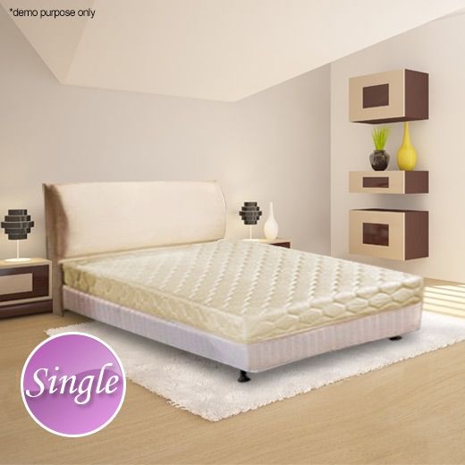 Spring Loaded Bed Mattress Bedding - Single Size