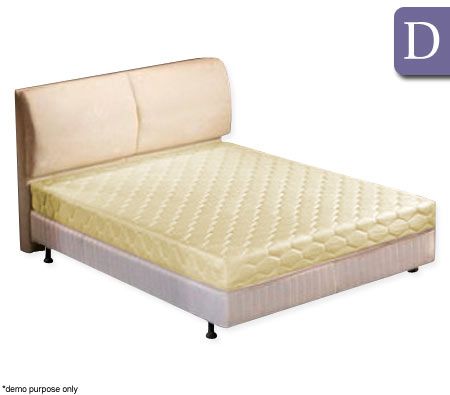 Spring Loaded Bed Mattress Bedding - Double Size