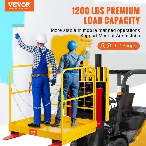 Forklift Safety Cage Forklift Man Basket 1200lbs Capacity 36'' x 36 ...
