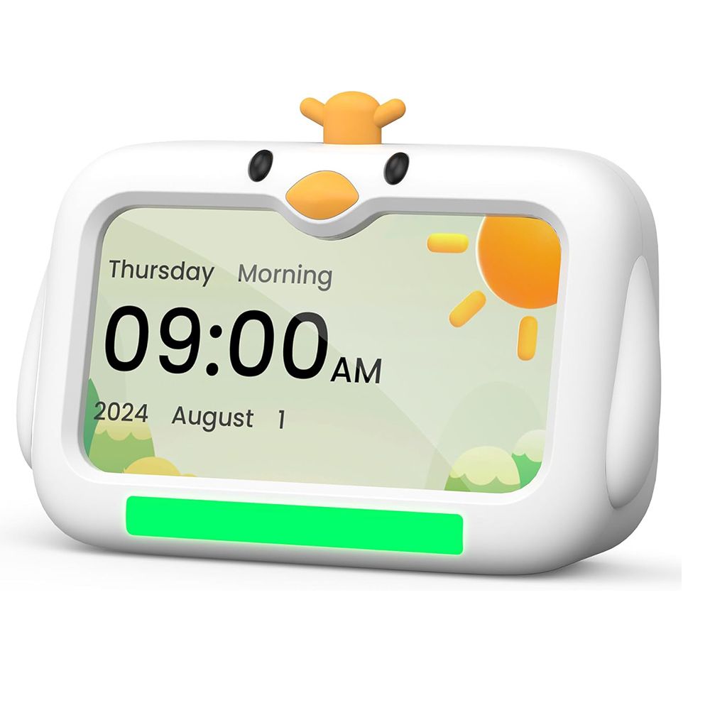 Kids Alarm Clock, OK to Wake Clock for Toddlers, 7 Inch Sleep Training ...