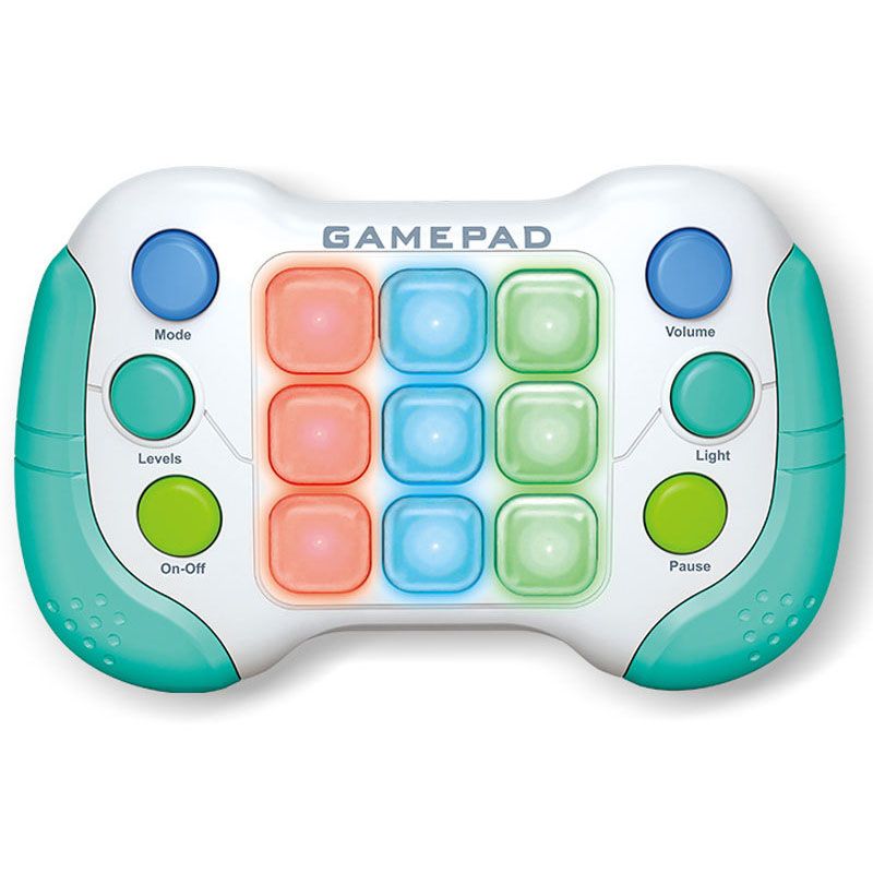 Green Fast Push Handheld Games Sensory Fidget Toys Retro Game Console ...