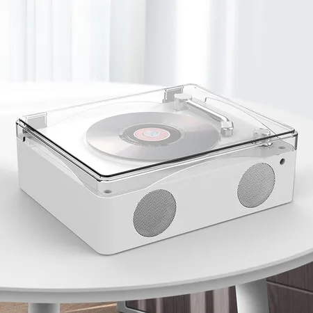 Portable CD Player, Bluetooth Music Player Dual Stereo Speakers ...