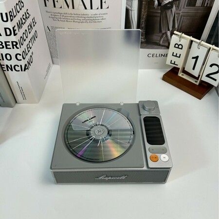 Portable CD Player with Speakers Bluetooth for Car Home, Small Compact ...