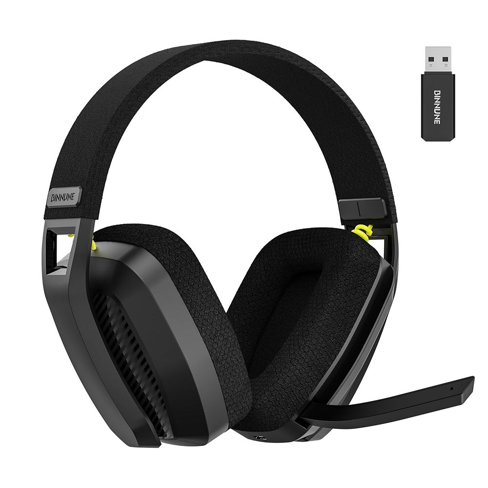 Wireless Gaming Headset with Flip Microphone for PC, PS4, PS5, 2.4GHz ...