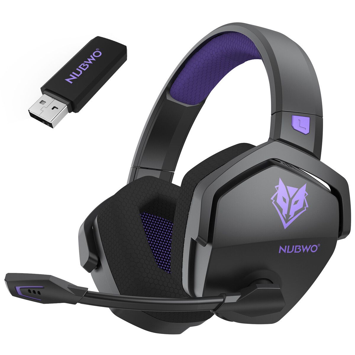 G06 Dual Wireless Gaming Headset with Microphone for PS5, PS4, PC, Low ...