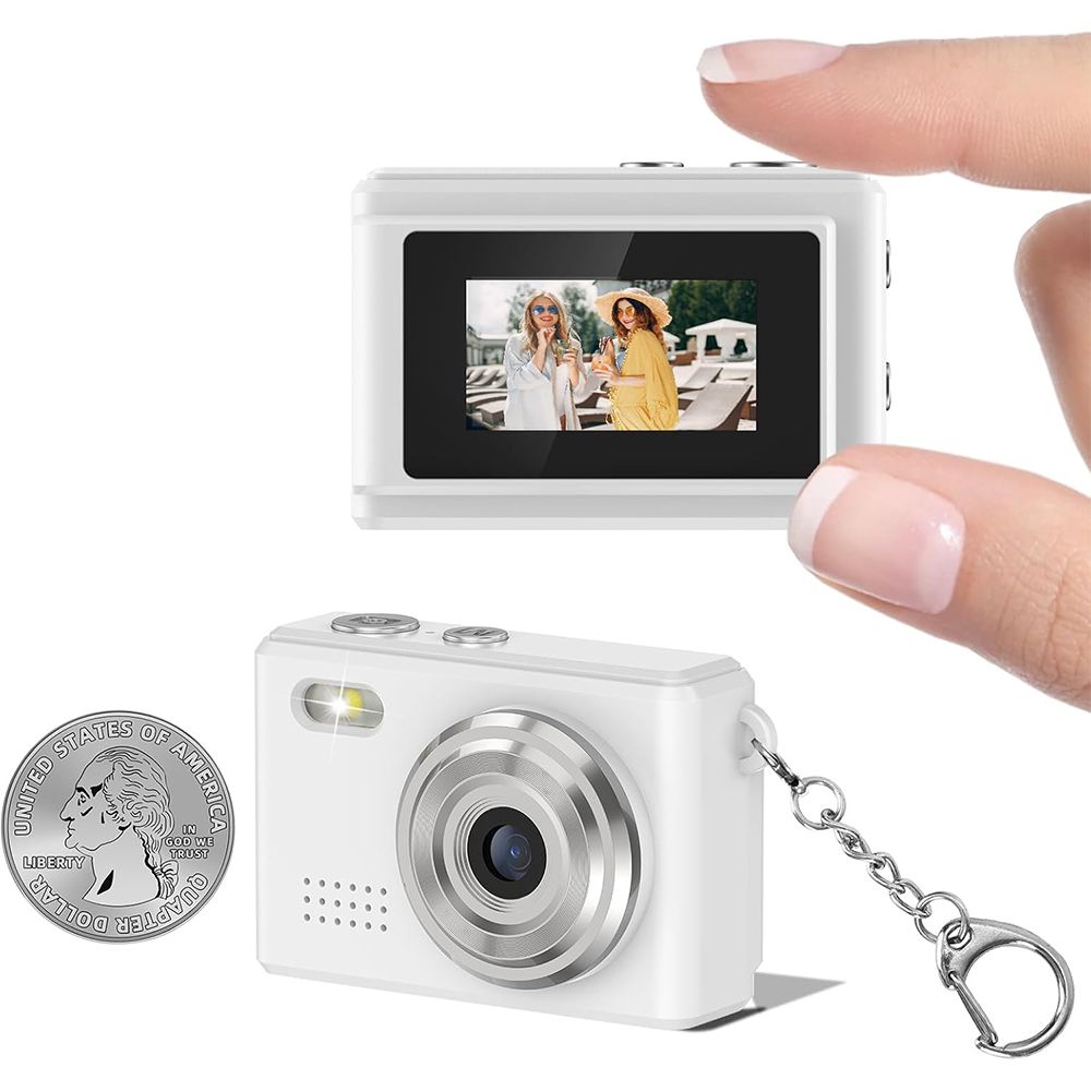 Mini Digital Camera Keychain Small Keychain Camera Camcorder Micro ...