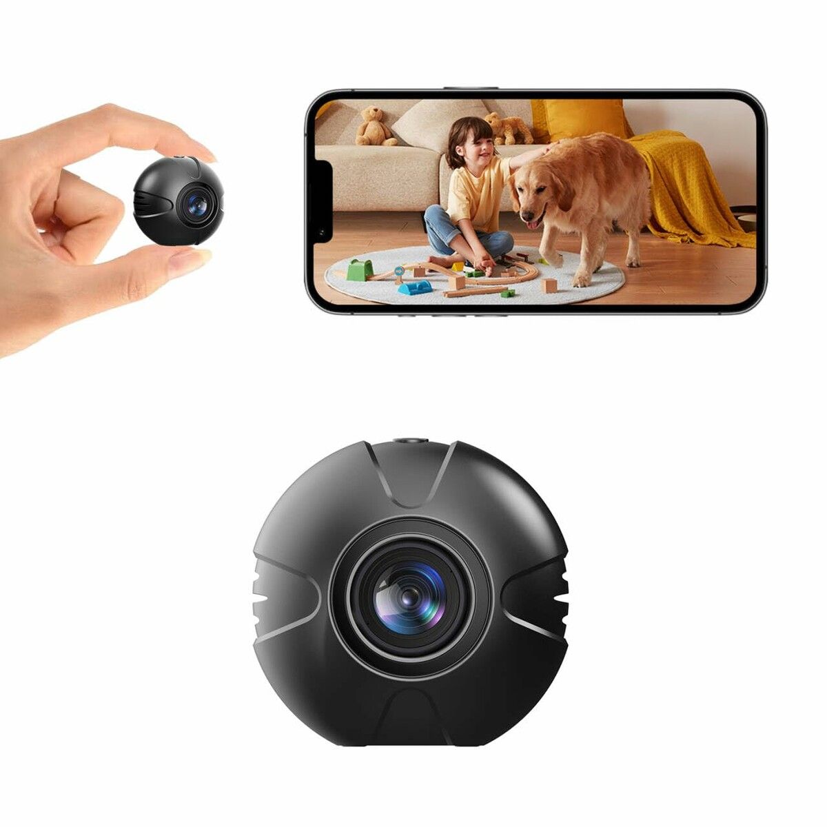 Hidden Cameras Surveillance Camera Motion Detection Night Vision WiFi ...