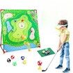 Golf Chipping Game with Sticky Balls fun Game Mat Indoor OutdoorGolf ...