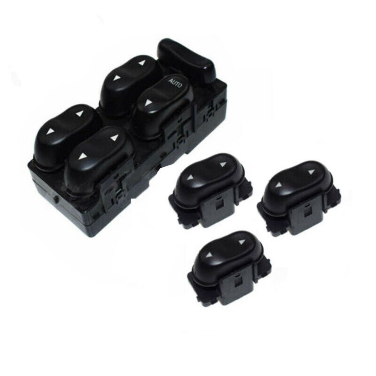 Master Window Switch + 3 Passenger Side Switch For Ford Fairmont ...