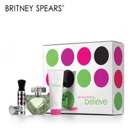 Believe by Britney Spears 3 Piece Gift Set 100ml EDP SP Perfume ...