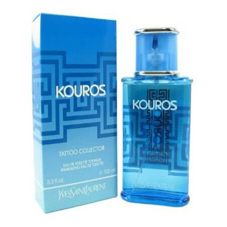 Kouros Tattoo Collector Edition by YSL Yves Saint Laurent 100ml EDT SP ...