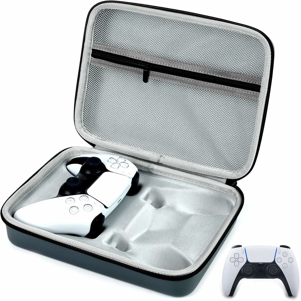 PS5 / PS4 Controller Case, Dual Gaming Controller Protective Hard Shell ...