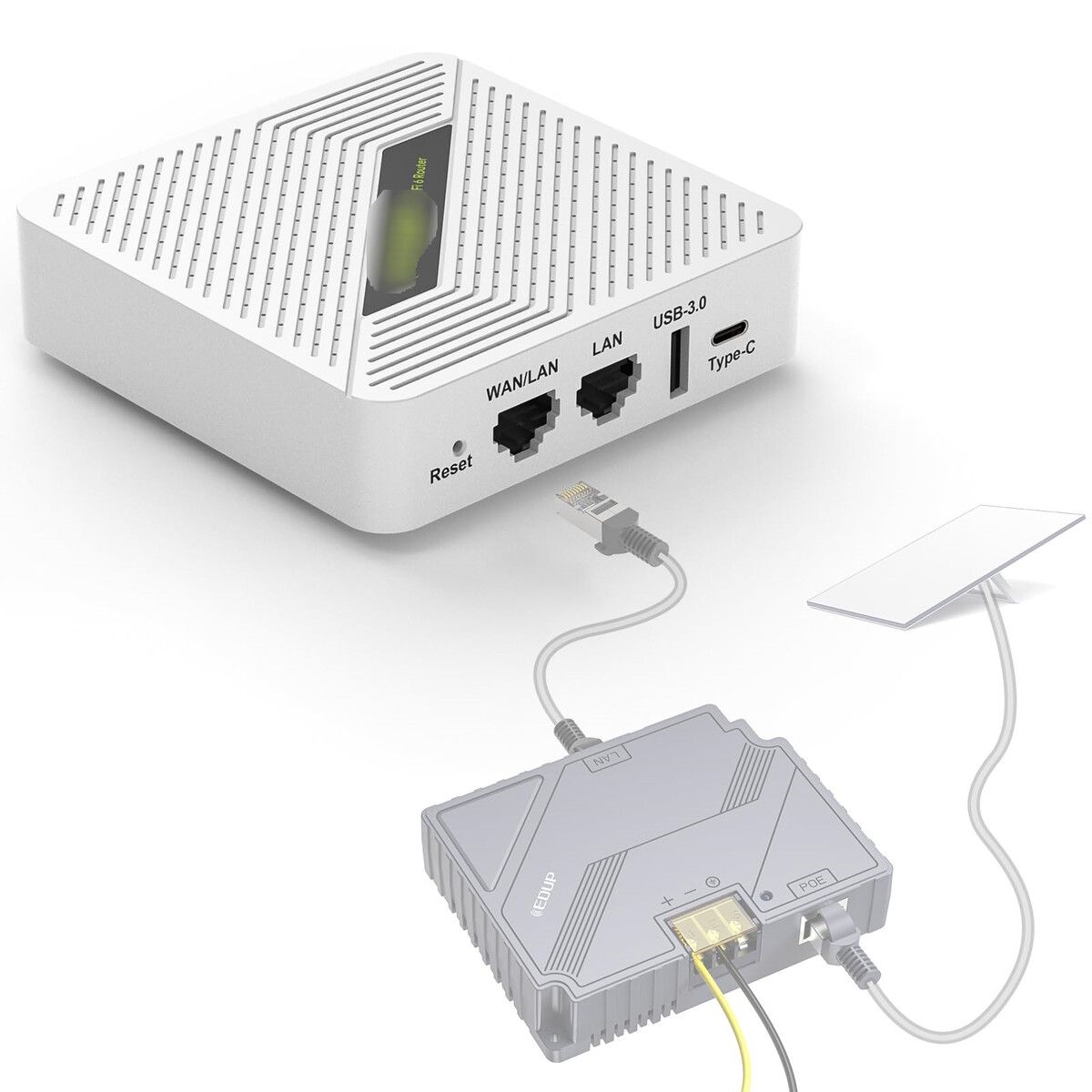 Starlink Gen 2 3 Mini WiFi 6 Router Dual Band 1800 Mbps MU MIMO VPN ...