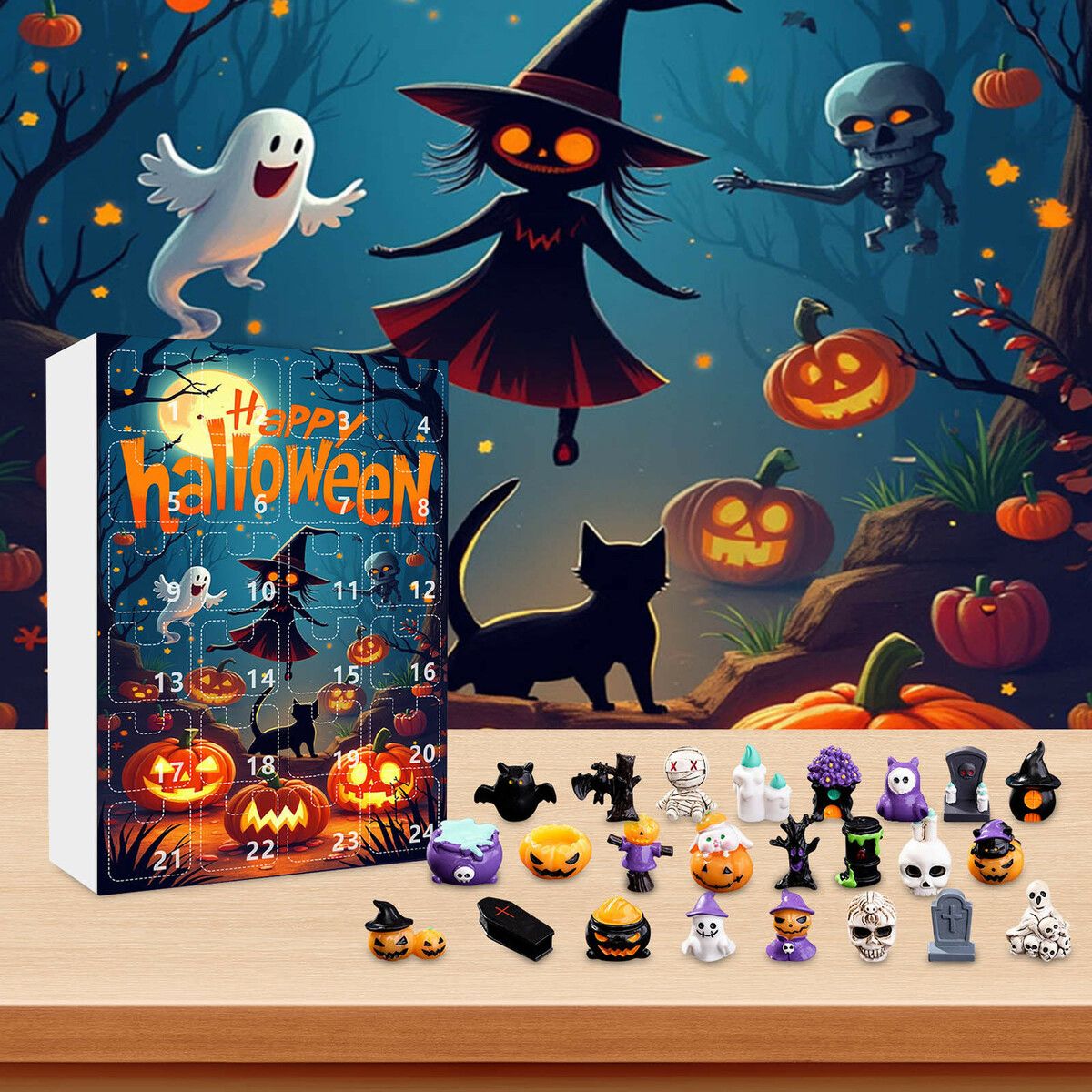 Halloween Advent Calendar 2025,Advent Calendar,Collectible,Halloween ...