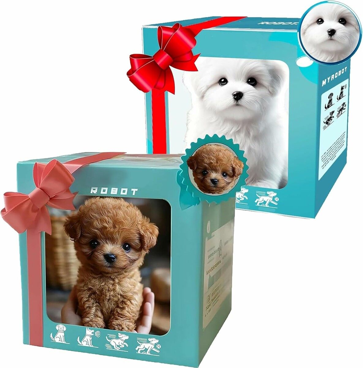 AI Robot Dog,Nicco-My Realistic Robot Puppy,RobotPuppy That Acts Like a ...