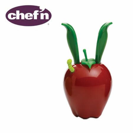 Chef'n Garden Variety Mini Magnetic PepperBall Grinder Mill - Red Apple