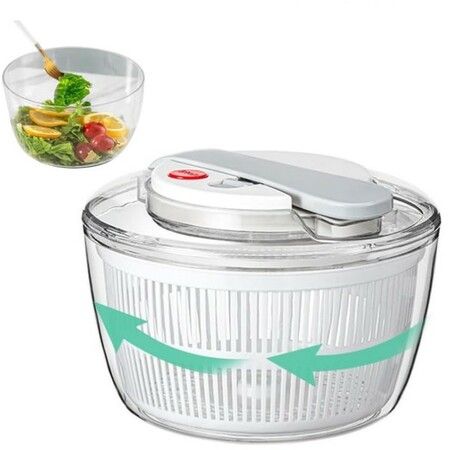 Vegetable Dryer Salad Spinner Hand Press Spinner Machine Vegetables ...
