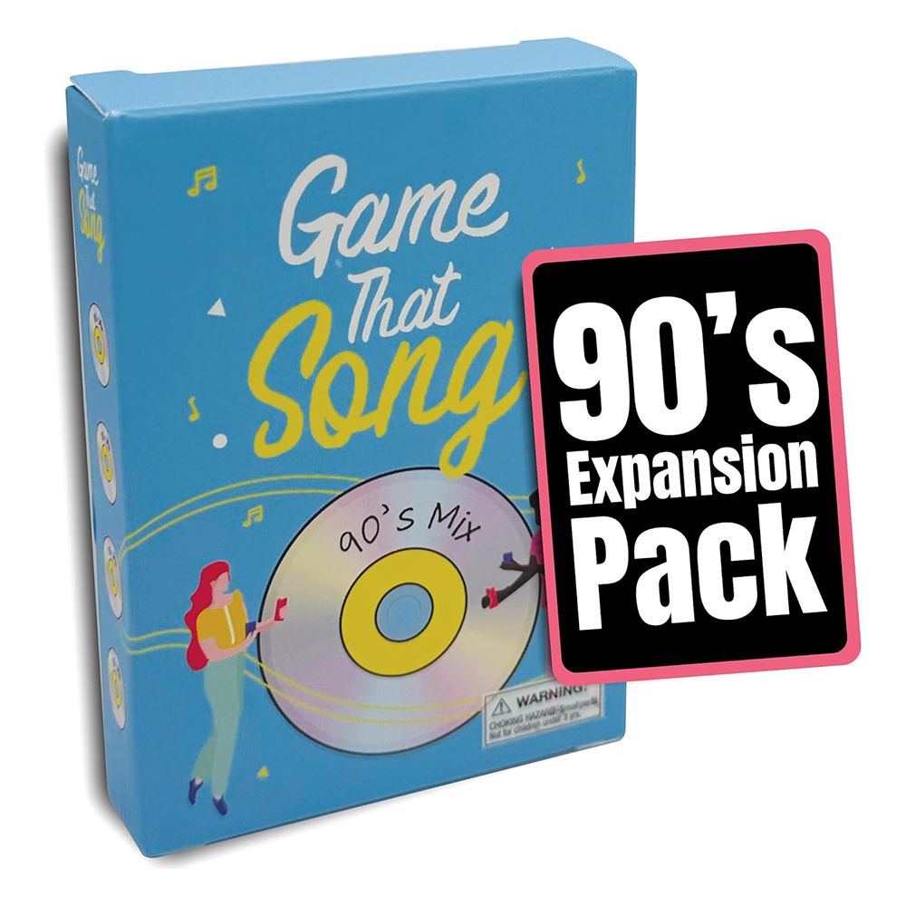 Game That Song 90s Mix Expansion,Music Card Game for Family and Teens ...