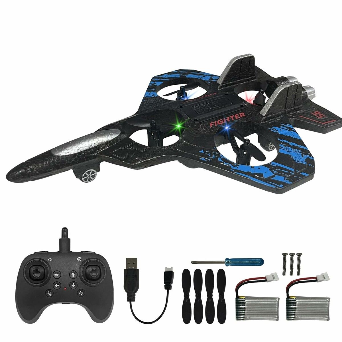 RC Plane for Kids,2.4GHz Form Drone Remote Control Airplane Outdoor ...
