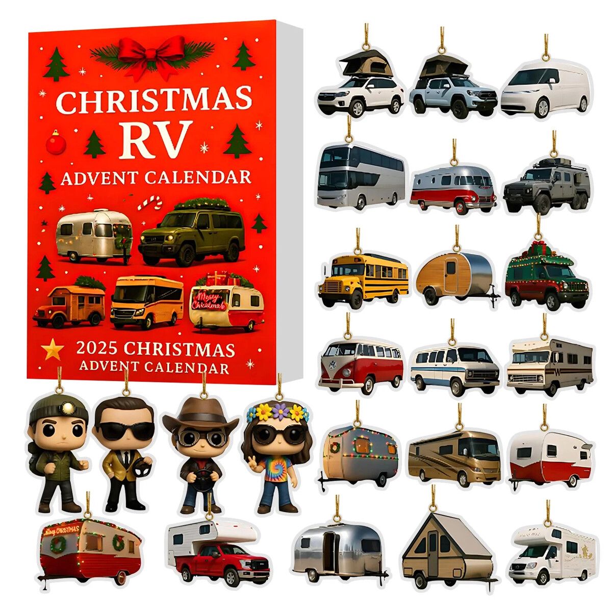 RV Advent Calendar Christmas Countdown Calendars 24-Day Christmas ...