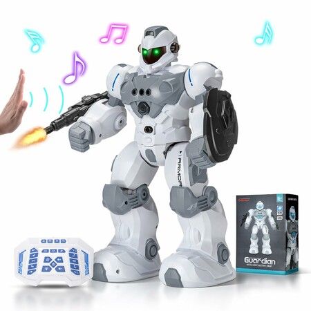 Intelligent Programmable Robot Dancing,Singing Blue Eyes Gesture ...