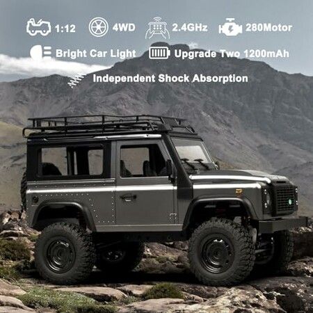 Skymaker MN99S RC Rock Crawler 4x4 Land Rover RC Crawler 1/12 Scale ...