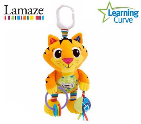 Lamaze Learning Curve Play and Grow Tina The Tiger Plush Toy