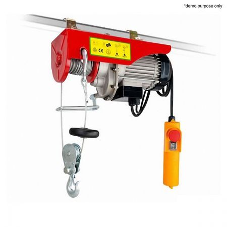 Electric Hoist Remote Chain Lift 240V 1020w 250/500KG