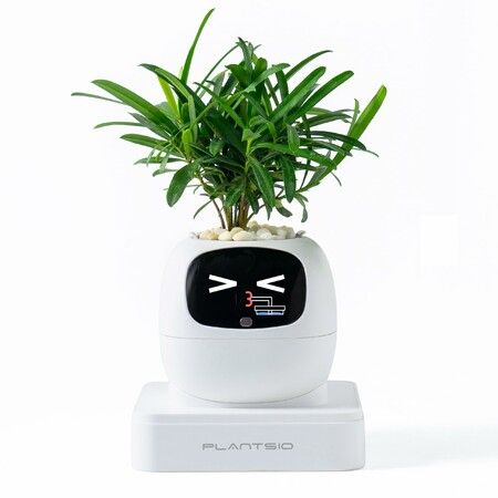 Ivy AI Smart Plant Pot with Emoji Intelligent Planter Robot for ...