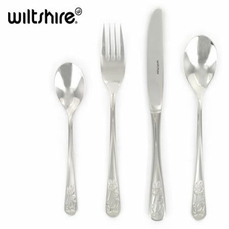Wiltshire 18/10 Stainless Steel 4 Piece Children's Cutlery Set - Bunny ...