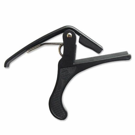 Black Guitar Capo Spring Loaded Trigger Style - BDJ-002